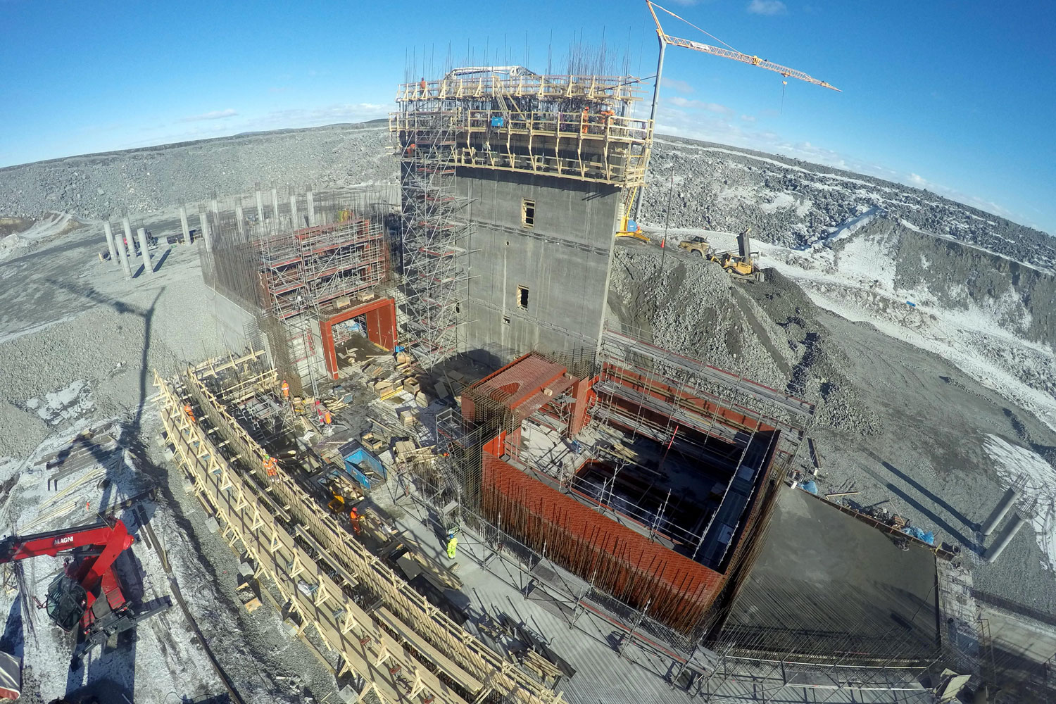 Aitik ore crushing plant | References | YIT.fi