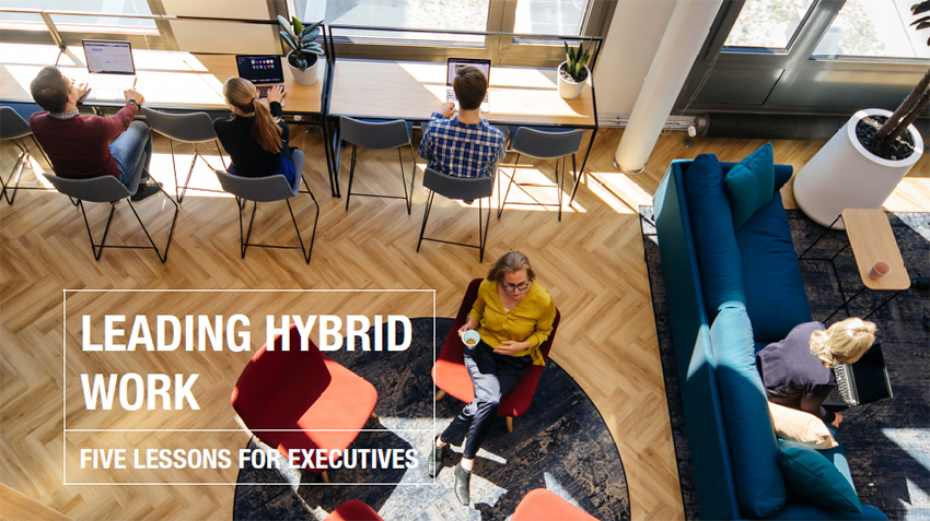 Leading hybrid work: Five lessons for executives | YIT.fi